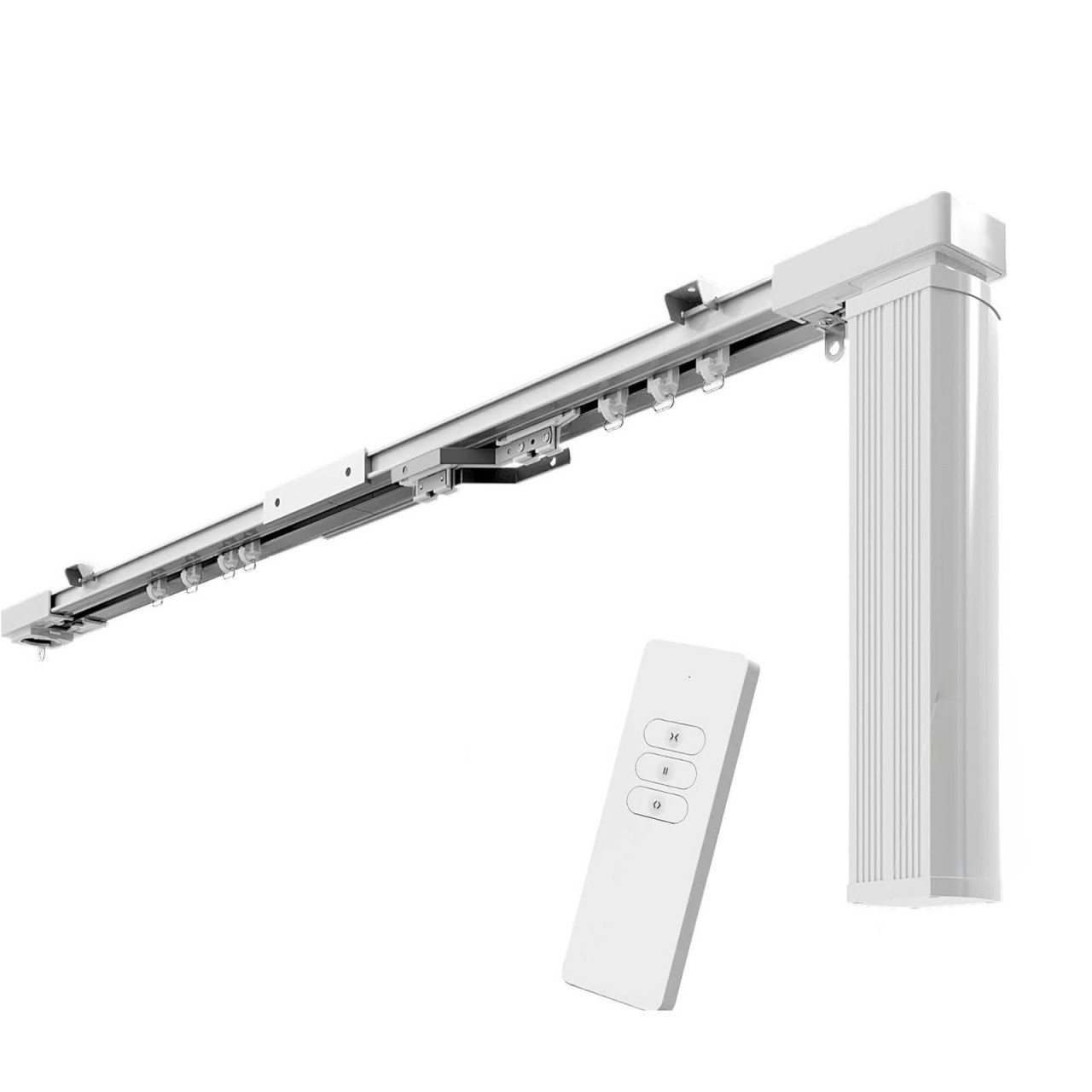 Baytek - Tringle rideau electrique a batterie